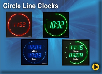 BRG Digital Specialty Clocks